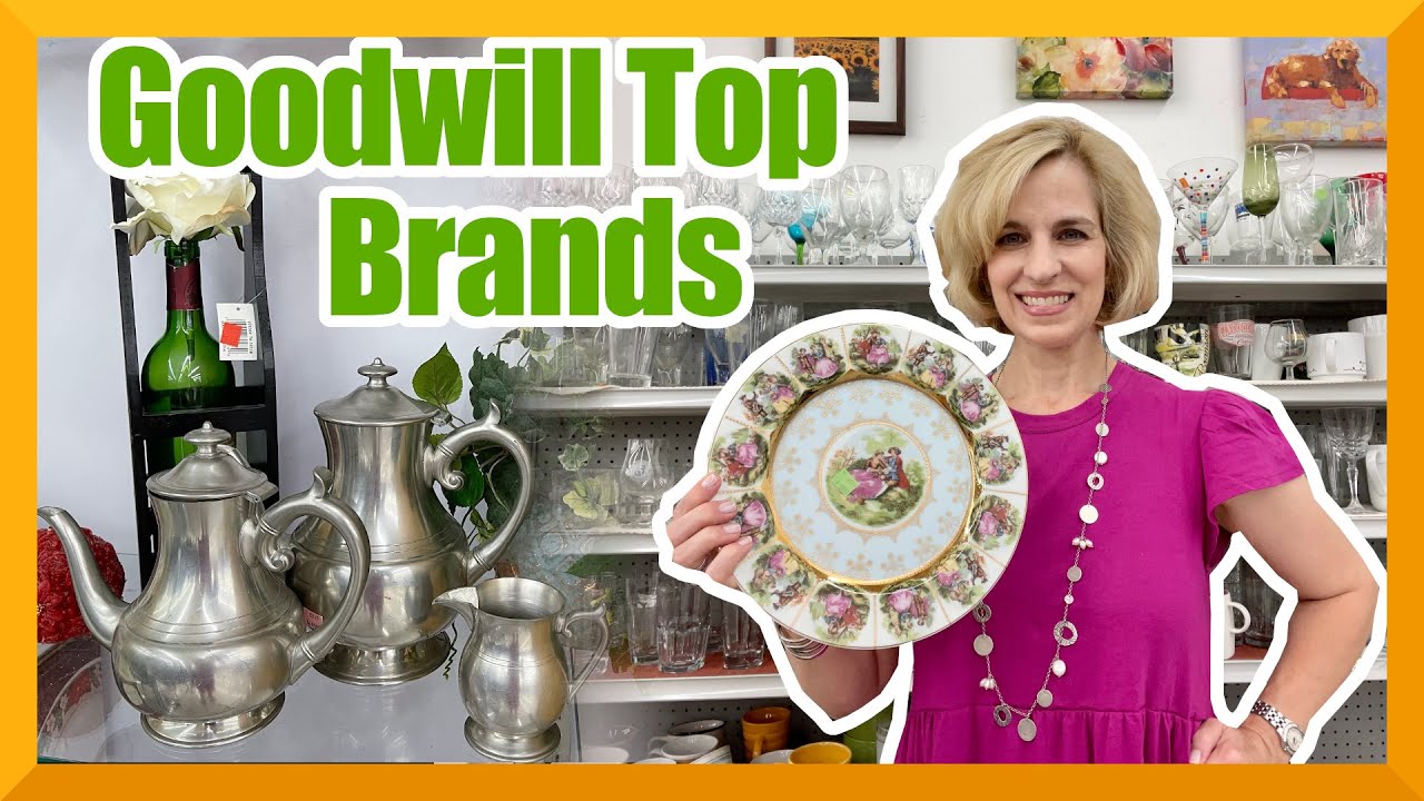 Join me for top brands at Goodwill with unexpected finds! - YouTube