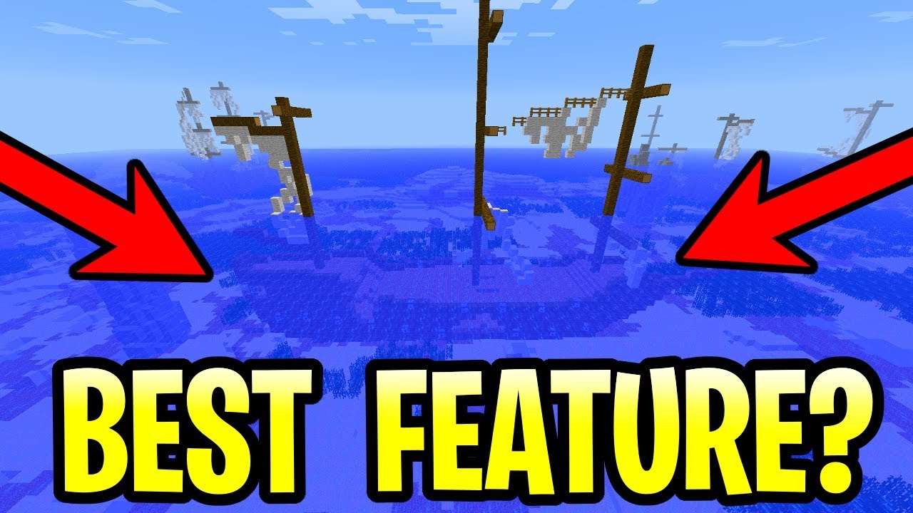 Minecraft Aquatic Update Shipwrecks The Best Feature? PE, Xbox, PS4 ...