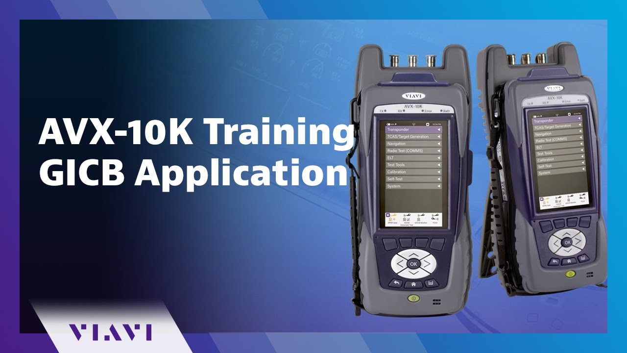 AVX-10K Training - GICB Application - YouTube