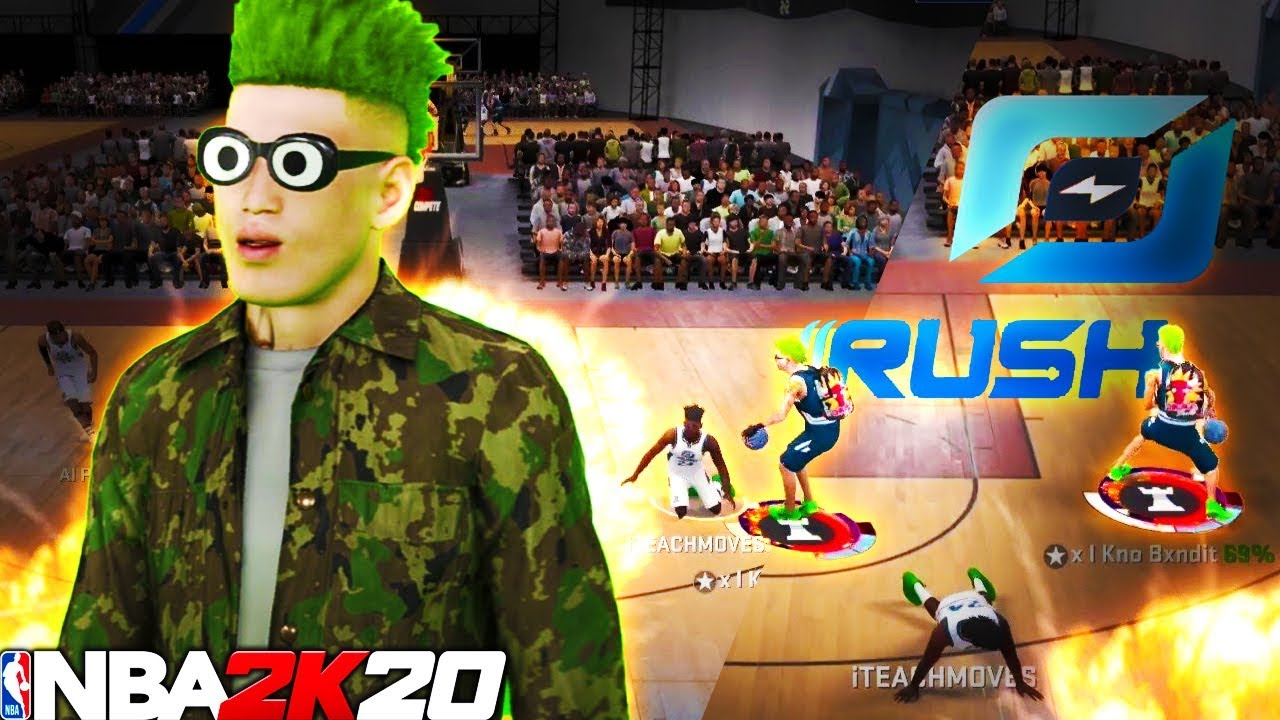 MY SLASHING PLAYMAKER DOMINATED THE NEW 2v2 RUSH EVENT IN NBA 2K20 ...