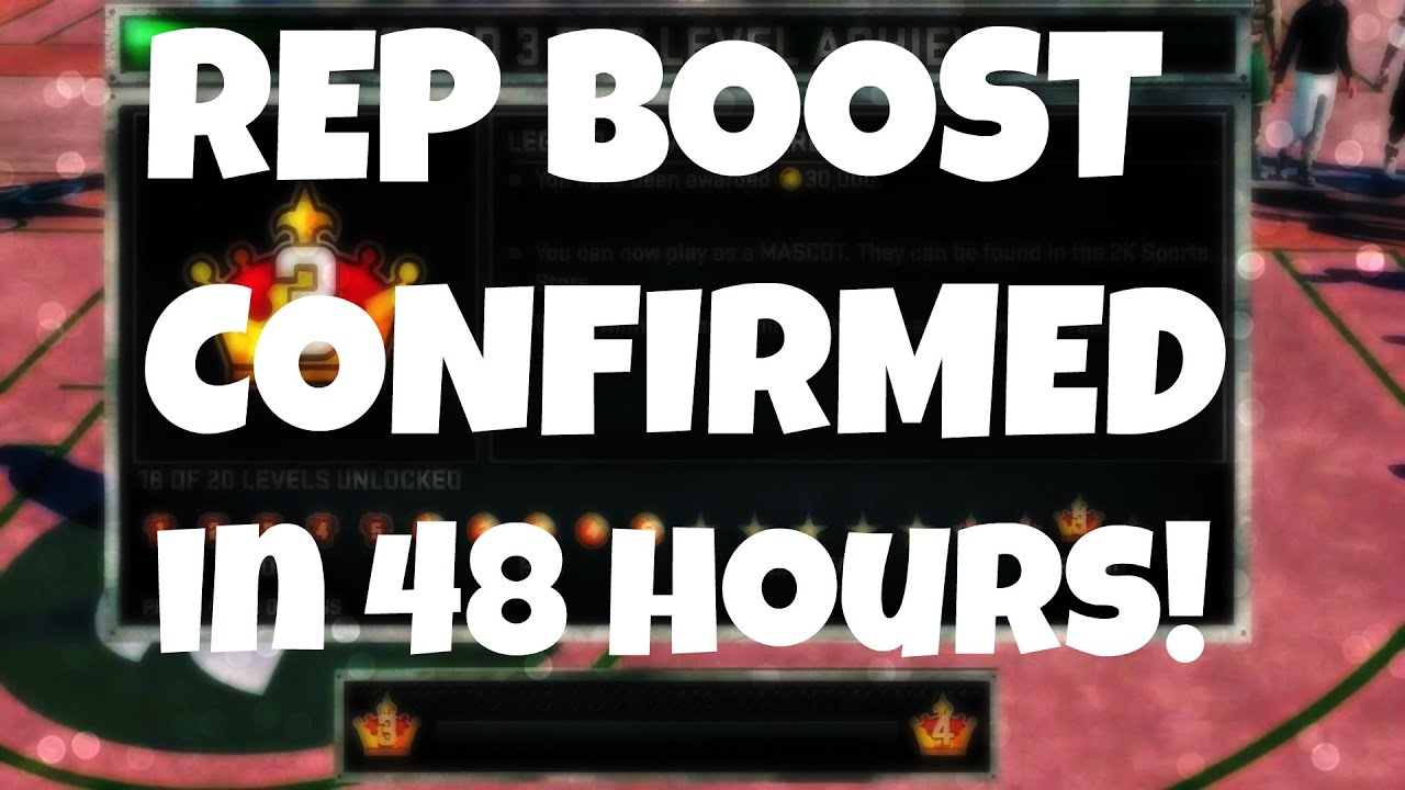 REP BOOST CONFIRMED!!! COMING IN THE NEXT 48 HOURS!!! - YouTube