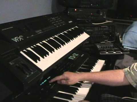 Ensoniq TS12 hyperwave sounds from mikes free ts10 patches - YouTube
