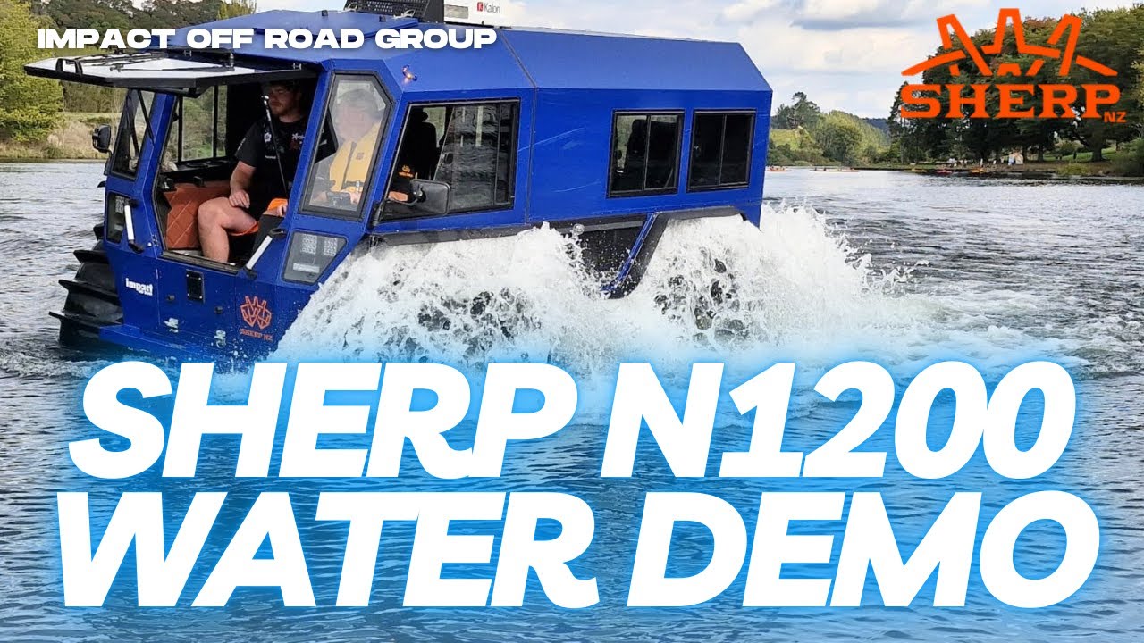 SHERP N1200 Water Demo | Impact Off Road Group - YouTube