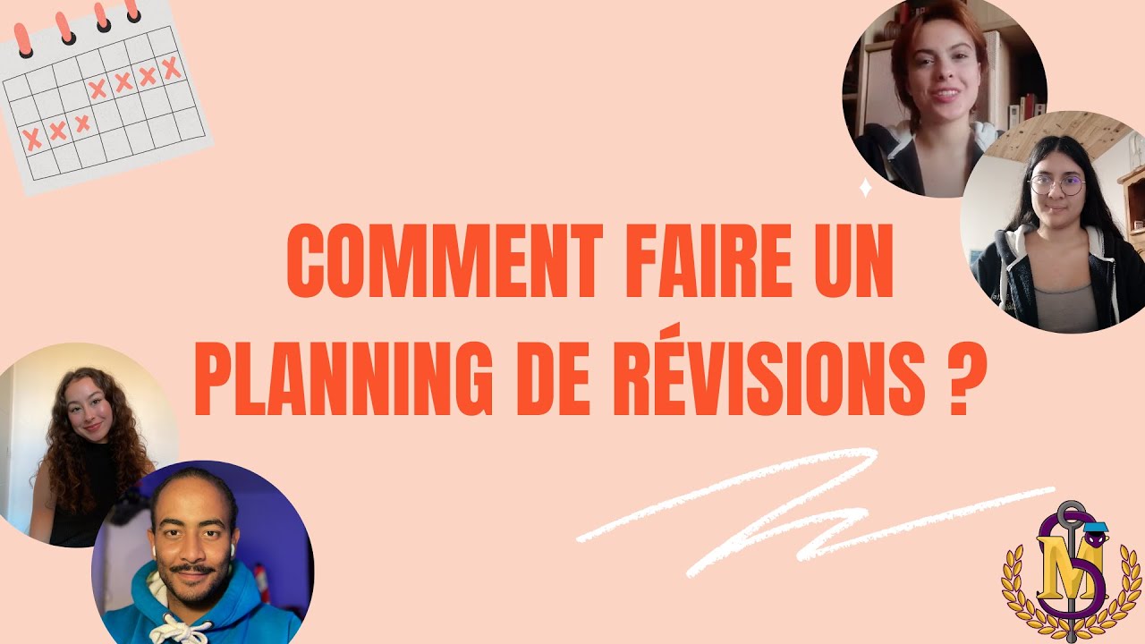 Comment faire un planning de révisions ? - YouTube
