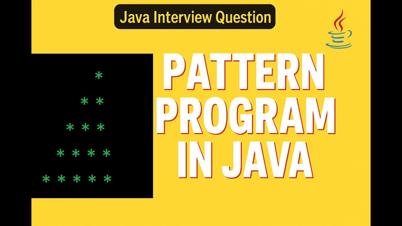 Java Pattern Program Explained in Hindi | Right-Aligned Star Triangle using Nested Loops - YouTube