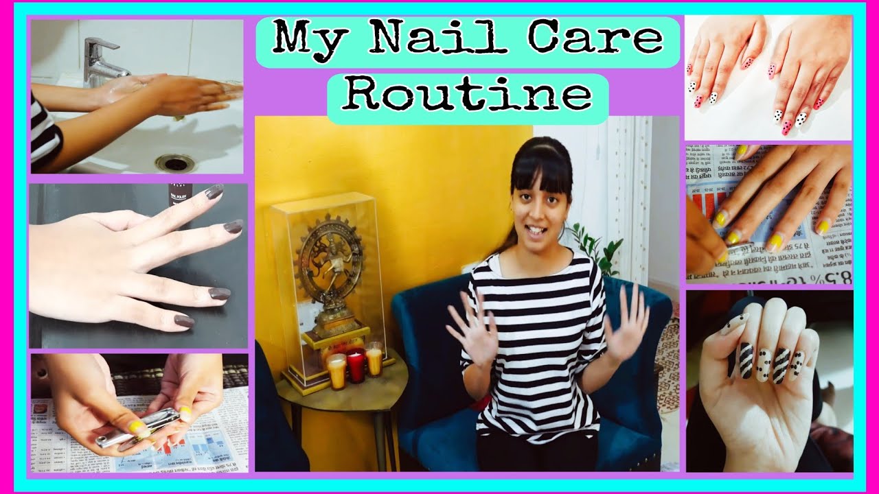MY NAIL CARE ROUTINE 💅 ! SECRETS BEHIND MY HEALTHY GROWING NAILS! # ...