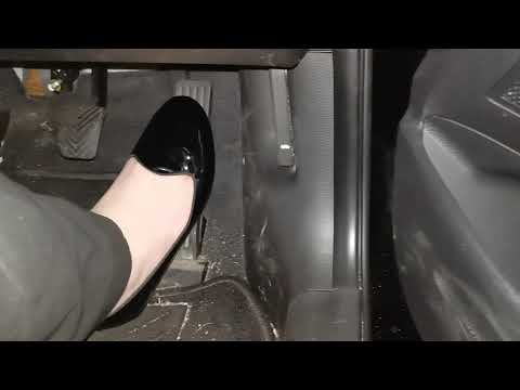 Revving in Black Patent Flats 4 (Rev UK PP - 153)