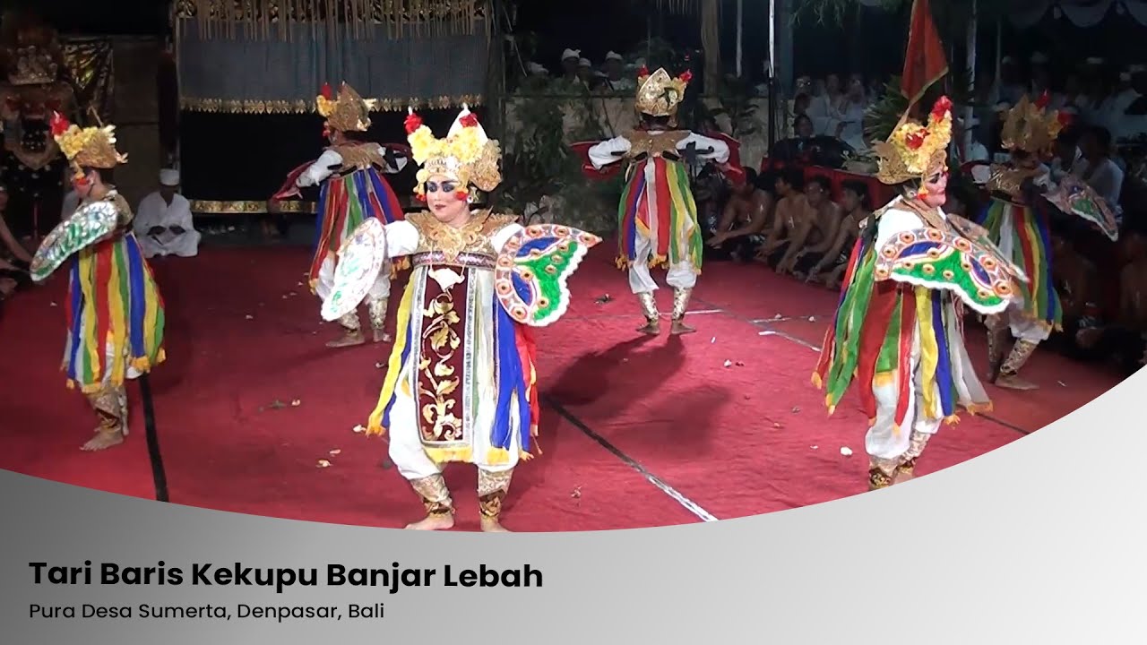 Tari Baris Kekupu Banjar Lebah - YouTube