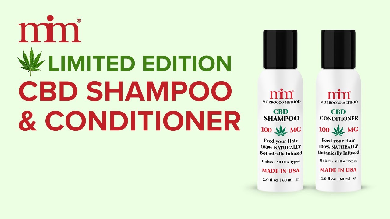 CBD Shampoo & Conditioner - Morrocco Method - YouTube