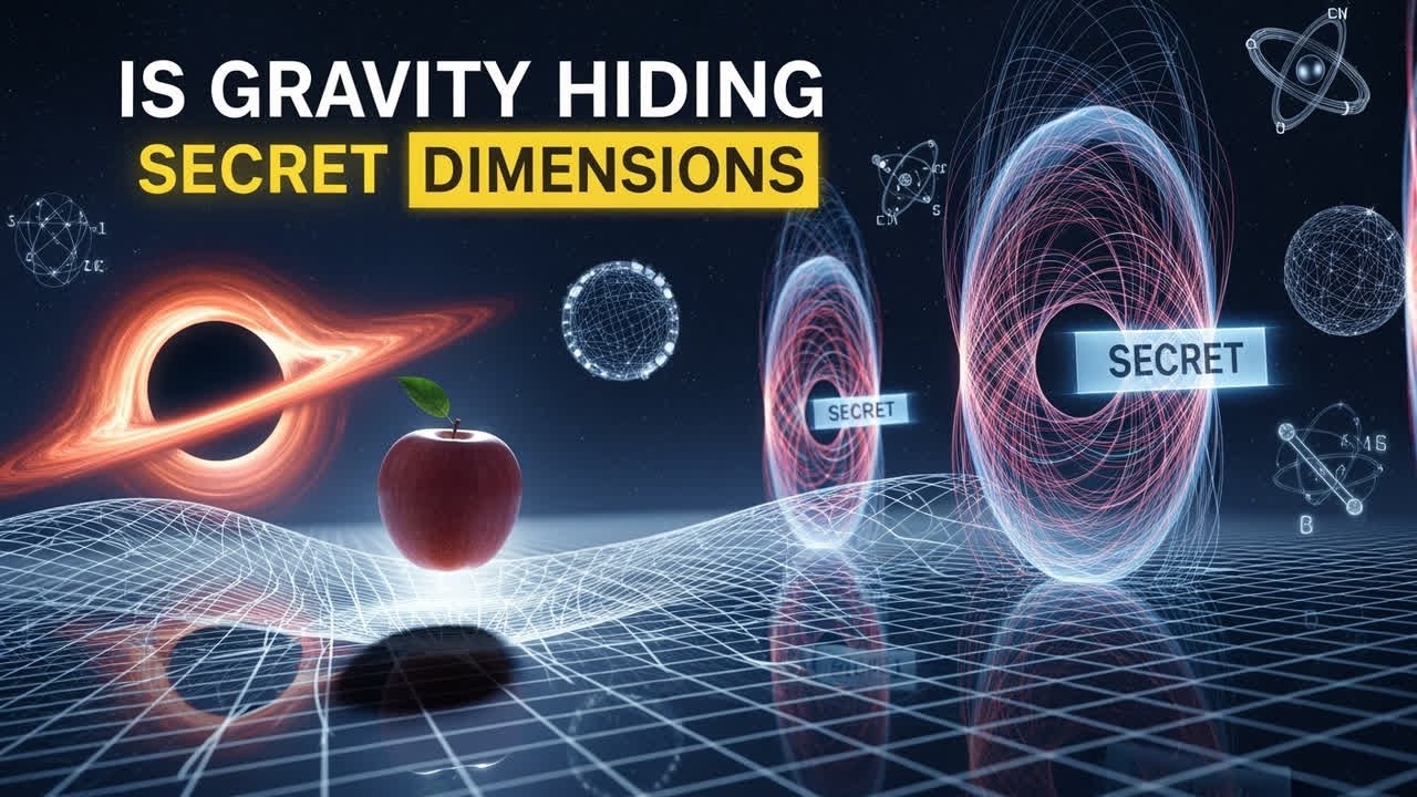 How Gravity Could Be a Side Effect of HIDDEN Dimensions - YouTube
