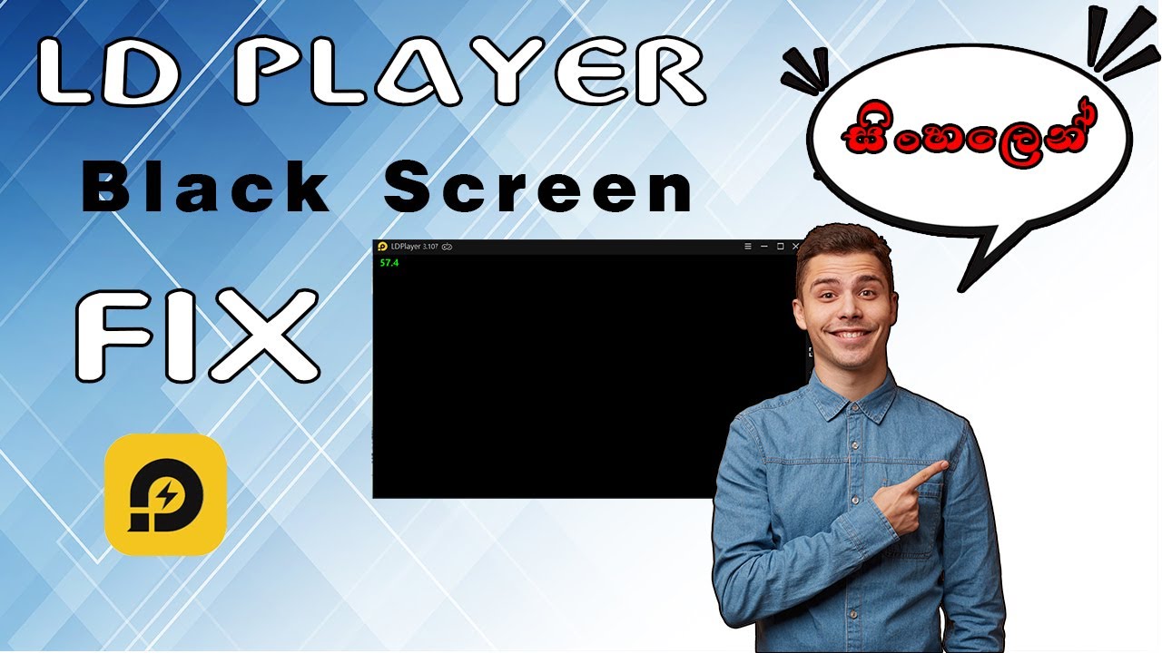 LD Player Black Screen Error Fix Guide | In Sinhala - YouTube