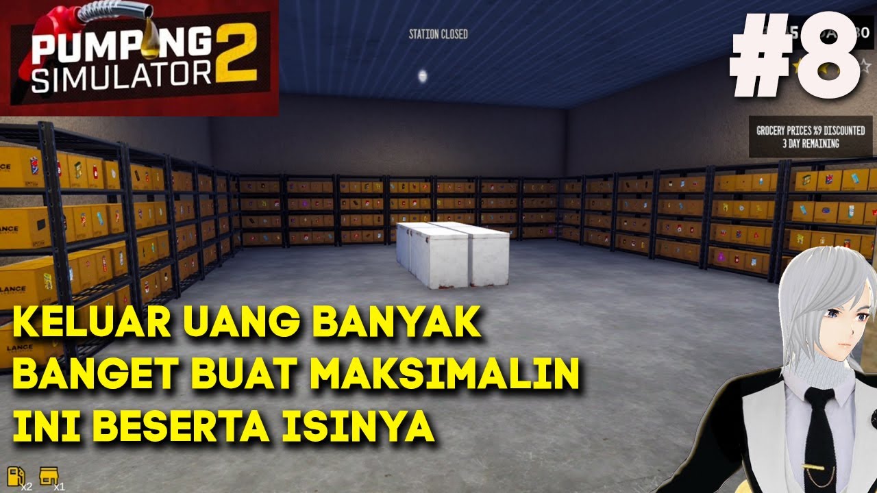 AKU BUANG 1 MILYAR BUAT MAKSIMALIN GUDANG BESERTA ISINYA PUMPING SIMULATOR 2 GAMEPLAY #8 - YouTube