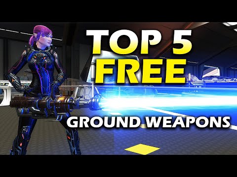 🖖Top 5 Free Ground Weapons🖖Star Trek Online