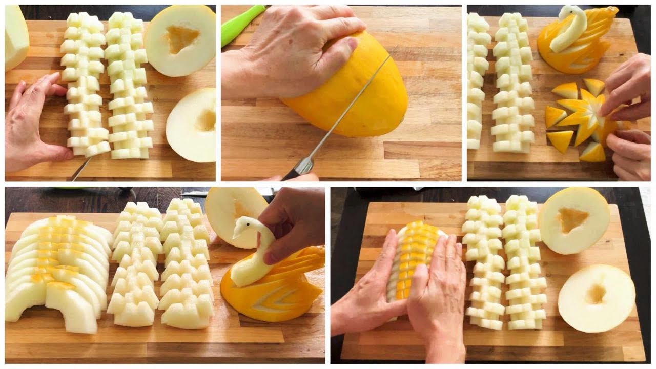 Art In Super Fruit Platter - Melon Decoration Ideas Cutting Tricks ...