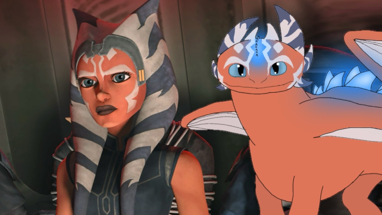 Ahsoka Night Fury (Star Wars X HtTYD Art) - YouTube