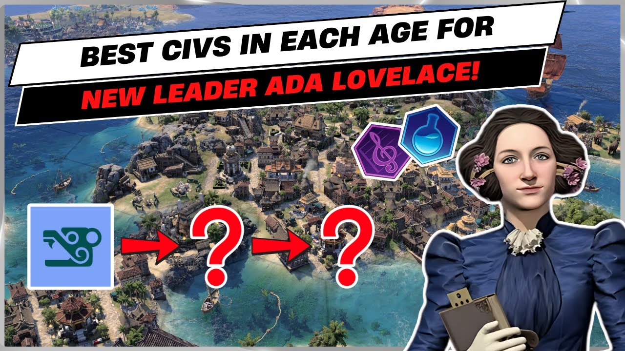 Best Ada Lovelace Civs for Civ 7 in Each Age! | Civ 7 DLC | Civ 7 Crossroads of the World - YouTube