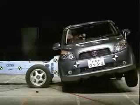 Crash Test 2007 Daihatsu Terios / Toyota Rush (Side) JNCAP
