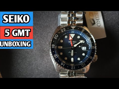 Seiko 5 gmt Unboxing: Incredible new watch! - YouTube