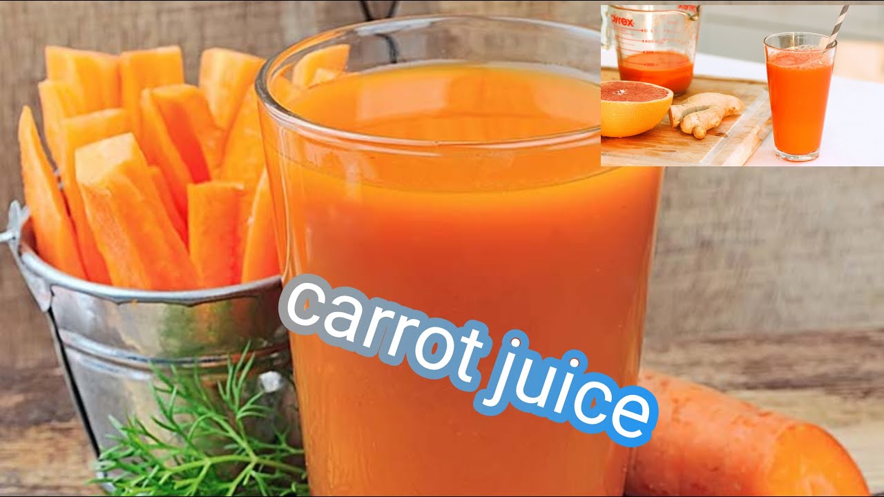 044| Carrot Juice| Red Gajar Juice| carrot juice extraction. - YouTube