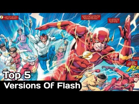 Top 5 Powerful Versions Of Flash | ComicFilms - YouTube