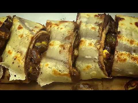 #dubaichocolate  Antep fıstıklı Nutella lı krep     @KidsTvBulgaria @Tatty_Bulgaria  @Sofia