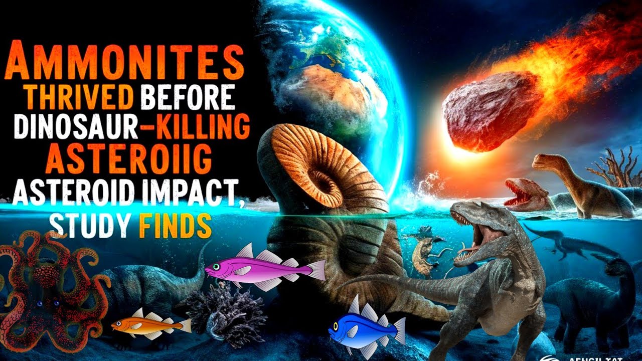 Ammonites Thrived Before 🦕Dinosaur-Killing 🦖 Asteroid Impact, Study ...