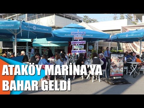 Ataköy Marina'ya bahar geldi
