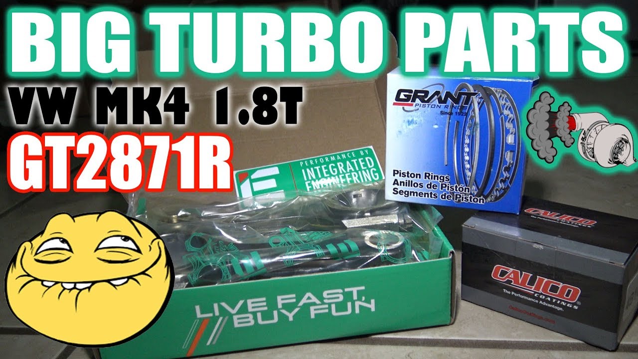 VW MK4 1.8t GT2871r Update - YouTube