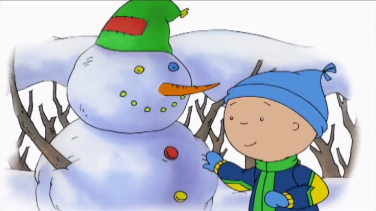 Caillou ESPAÑOL - Caillou Snowman - Nueva temporada | Caillou holiday ...