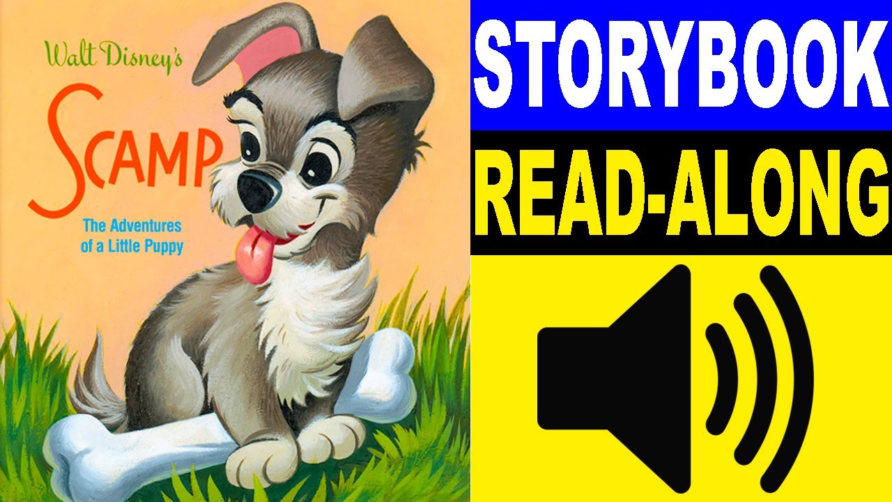 Disney Scamp Read Along Story book, Read Aloud Story Books, The ...