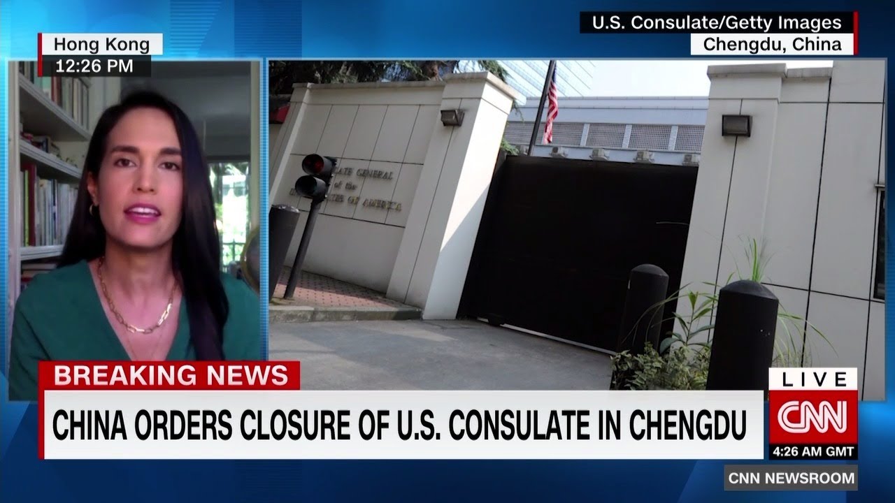 China orders US to shut down its consulate in Chengdu - YouTube