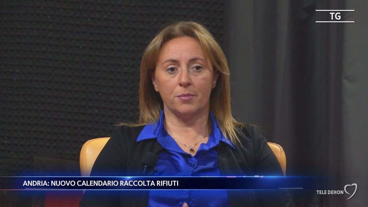 Andria: nuovo calendario raccolta rifiuti - YouTube