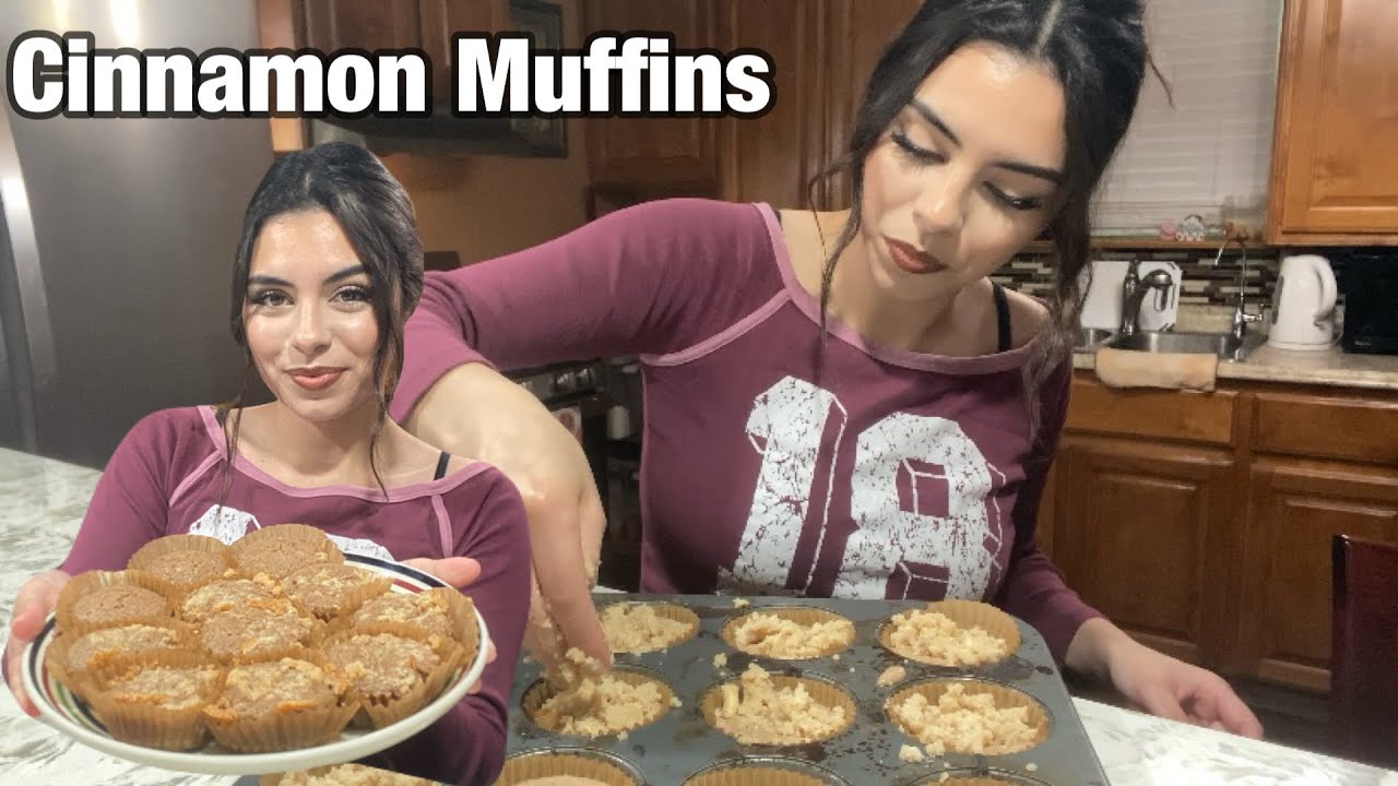 Baking Asmr| Homemade Cinnamon Muffins🧁🍞🥐 - YouTube