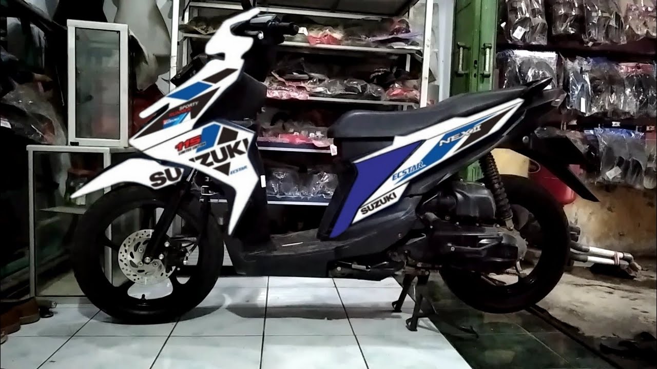 Sticker/Striping/Decal Body Suzuki Nex II - variasi di toko online ...