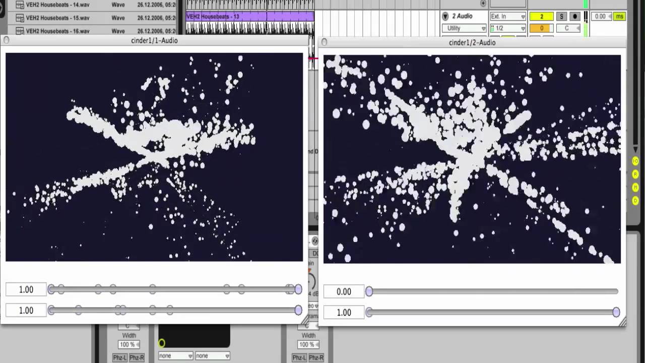 Cinder+JUCE VST Test - YouTube