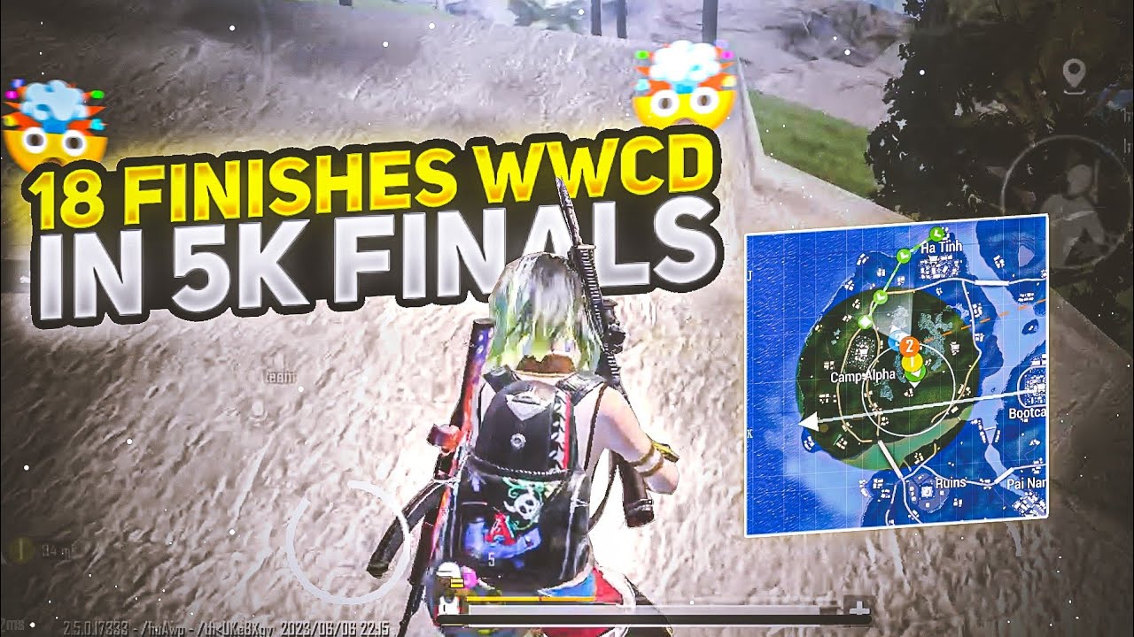 18 FINISHES WWCD IN 5K FINALS🔥 | PERFECT ZONE ROTATION AND HOLD HIGH ...