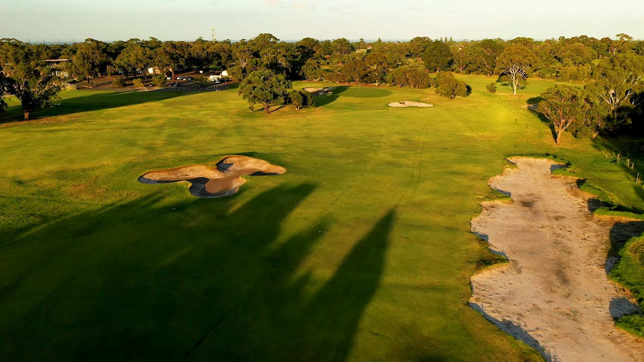 Sandy Golf Links, Melbourne, Australia: 3rd Hole - YouTube