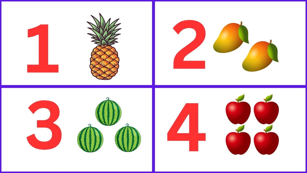 Numbers for kids | Counting 1 to 10 Song | Number Songs for Children ...