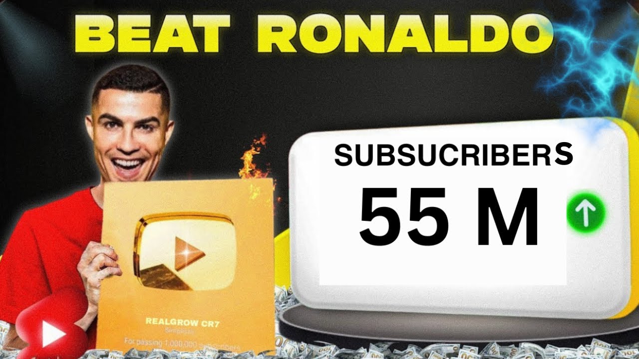 Cristiano Ronaldo 50 MILLION Subscribers | UR · Cristiano @cristiano ...