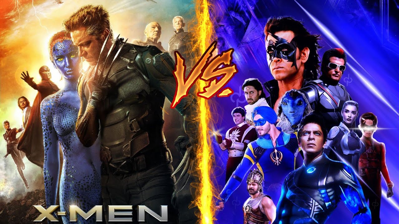 Indian Superheroes Vs X Men | Marvel Superheroes Vs Krrish, Shaktiman ...