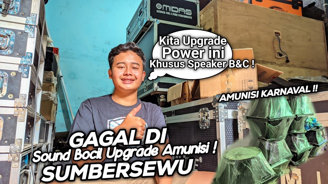 GAGAL DI SUMBERSEWU‼️ Sound Bocil TRIPLE M Audio Upgrade Amunisi Sambut Karnaval Bulan Depan Di ...