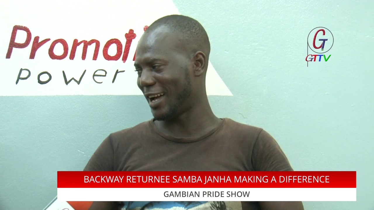 BACKWAY RETURNEE EXPLAINS STORY -GAMBIAN PRIDE SHOW - YouTube