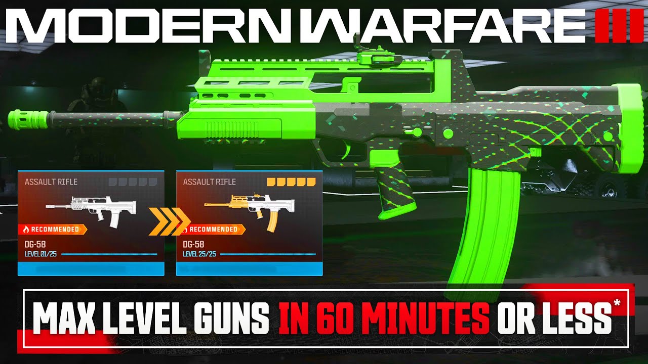 Modern Warfare 3: The FASTEST WAYS To MAX LEVEL Your Weapons... - YouTube