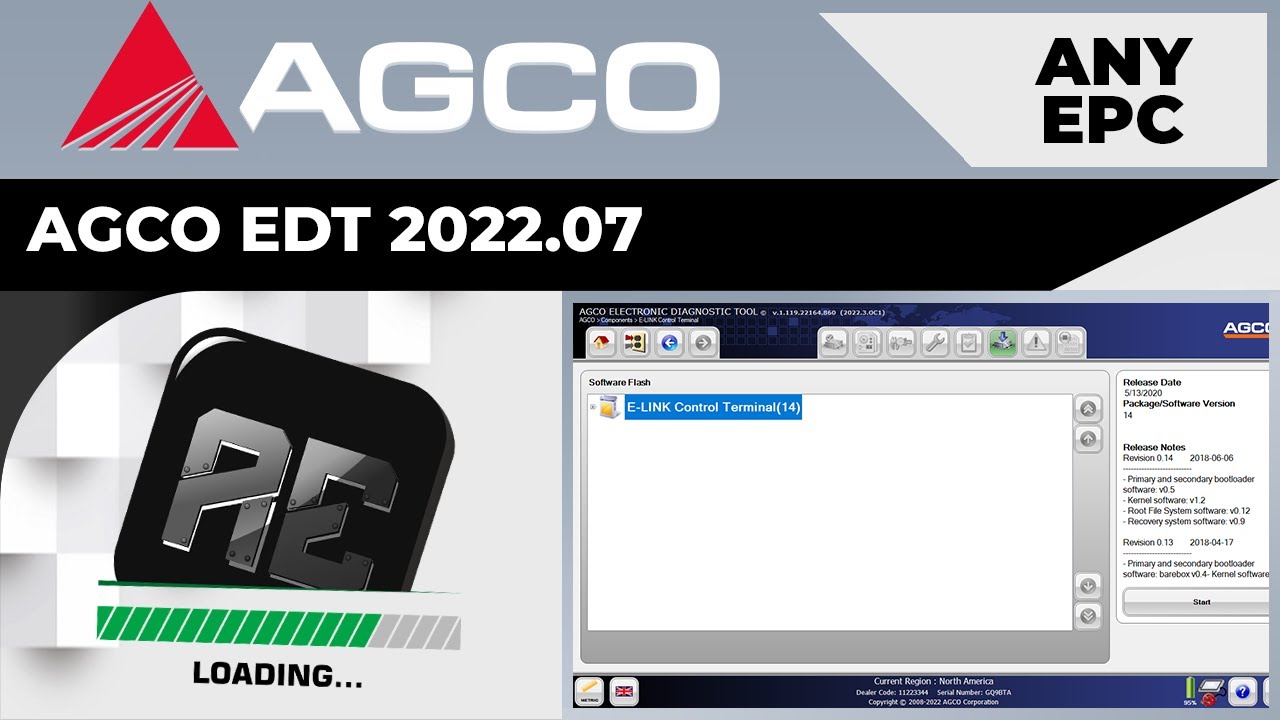 AGCO EDT 2022.07 | INSTALLATION - YouTube