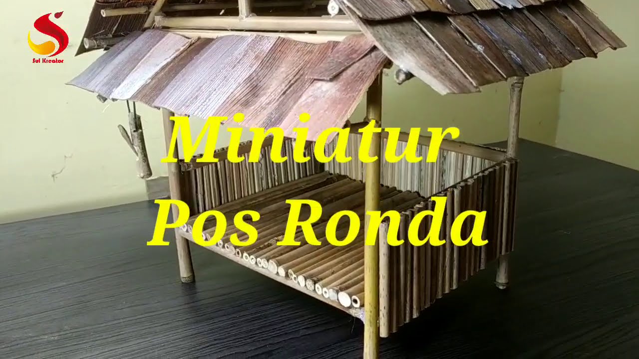 MINIATUR POS RONDA - YouTube