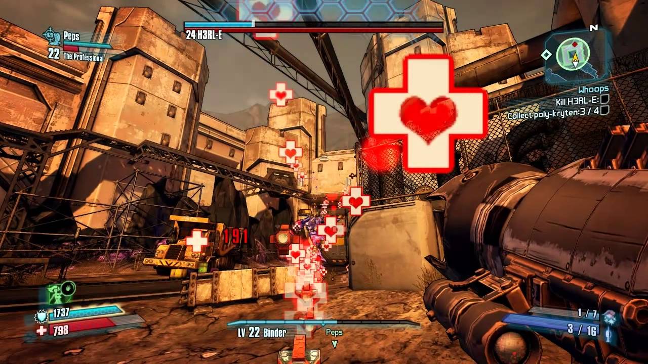 BORDERLANDS 2 CRAZY LOOT VIDEO - KILLING H3RL-E - YouTube