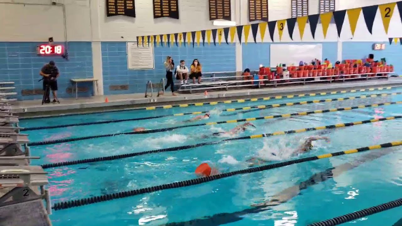 Skyline HS swimmers race Millcreek Mayor Jeff Silvestrini in "20 Acts ...