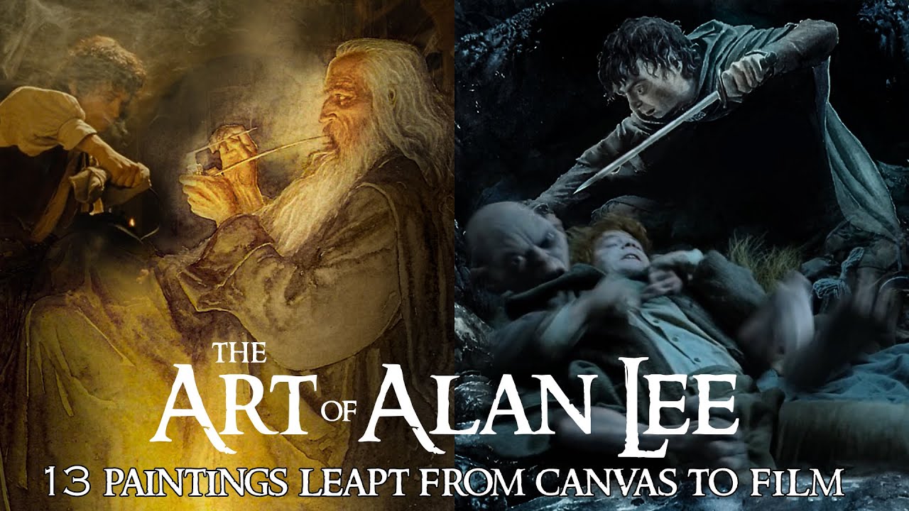 The Art of Alan Lee: 13 LOTR Paintings Leapt from Canvas to Film - YouTube