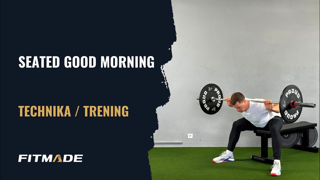 Seated good morning - Ćwiczenie / Prawidłowa Technika | Jak zrobić # ...