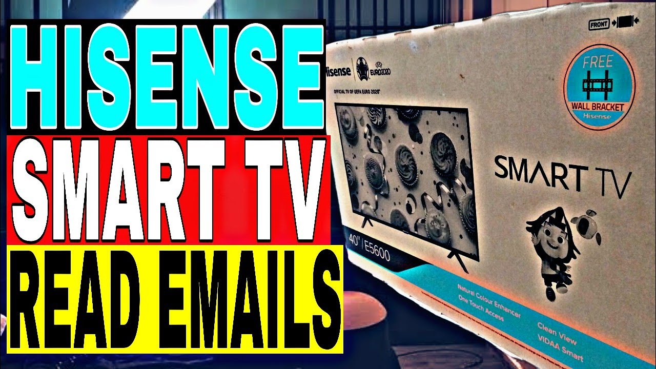 How to read EMAILS on smart TV Hisense 40 inches full HD smart tv ...